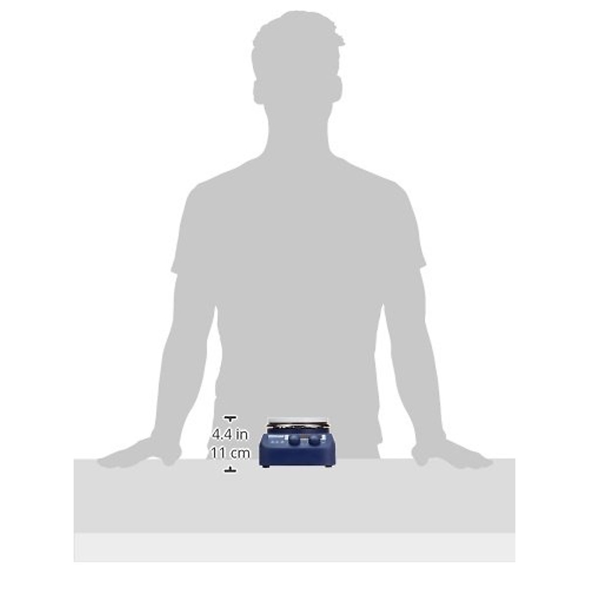 Scilogex MS-H280-Pro Temp Control Pack, 110V Circular-Top LED Digital Magnetic Hotplate Stirrer with Temperature Control Package