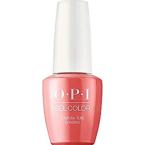 OPI GelColor, Tempura-ture is Rising!, Orange Gel Nail Polish, Tokyo Collection, 0.5 fl oz