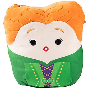 Squishmallows 8-Inch Hocus Pocus Set - Sanderson Sisters Witches - Official Jazwares Halloween Plush - Collectible Soft & Squishy Stuffed Animal Toy - Add to Your Squad - Gift for Kids, Girls & Boys