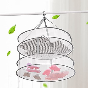 Sweater Hanging Dryer, Foldable Drying Rack Flat Drying Rack Foldable Mesh Clothes Hanging Dryer (Style 4)