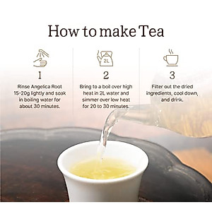 Adderenity Dried Angelica Root 2oz (57g) Dong Quai Dried Cut Root Good Flavor Tea 100% Natural Angelica Sinensis Herbal Tea 當歸 당귀