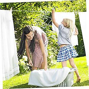 CRILSTYLEO 2pcs Swivel Hanger Heavy Duty Clothes Hanger Heavy Duty Hangers for Clothes Towel Hangers Duvet Drying Rack Space- Saving Dying Hanger Clothes Drying Rack Hanging Rack Metal Quilt