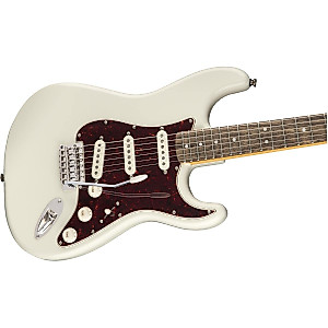 Squier Classic Vibe 70s Stratocaster Electric Guitar, with 2-Year Warranty, Olympic White, Laurel Fingerboard
