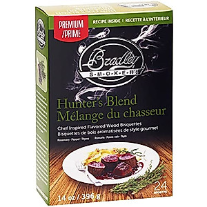 Bradley Smoker Hunter's Blend Bisquettes (24 Pack)