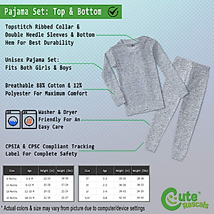 Custom Boy & Girl Cotton Toddler Pajamas Kiss Me I'm Green Shamrock Green Kiss St Patrick's Day Baby Sleepwear Pajama Set Snug Fit Oxford Gray Design Only 12 Months