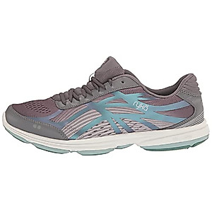 Ryka Womens Devotion Plus 3 Walking Shoe, Grey Aqua, 9 US