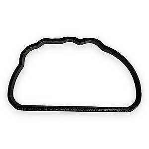 Taco Cookie Cutter with Easy to Push Design (4 inch)