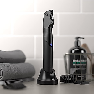 Ballsy B2 Trimmer and Nuts About You Sack Pack Bundle, Complete Grooming Set for Men; Waterproof and Rechargeable Balls & Body Groomer, Ballwash (8 Oz), Sack Spray (2 Oz) and Nut Rub (0.85 Oz), Ocean