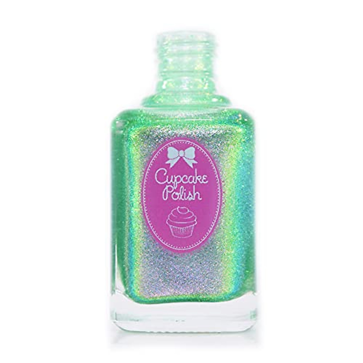 Bermuda Triangle - Grass Green Shimmer Nail Polish by Cupcake Polish