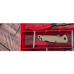 SOG ADVENTURER LB/3.5" BLADE/5CR15MOV/FDE + BLK/BLISTER PACK