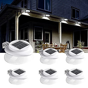 Solpex 18 Pack Solar Outdoor Lights,12 Pack Solar Ground Lights,6 Pack Solar Fence Lights,Outside Waterproof Garden Landscape Lighting for Yard Deck Lawn Patio Gutter Walkway