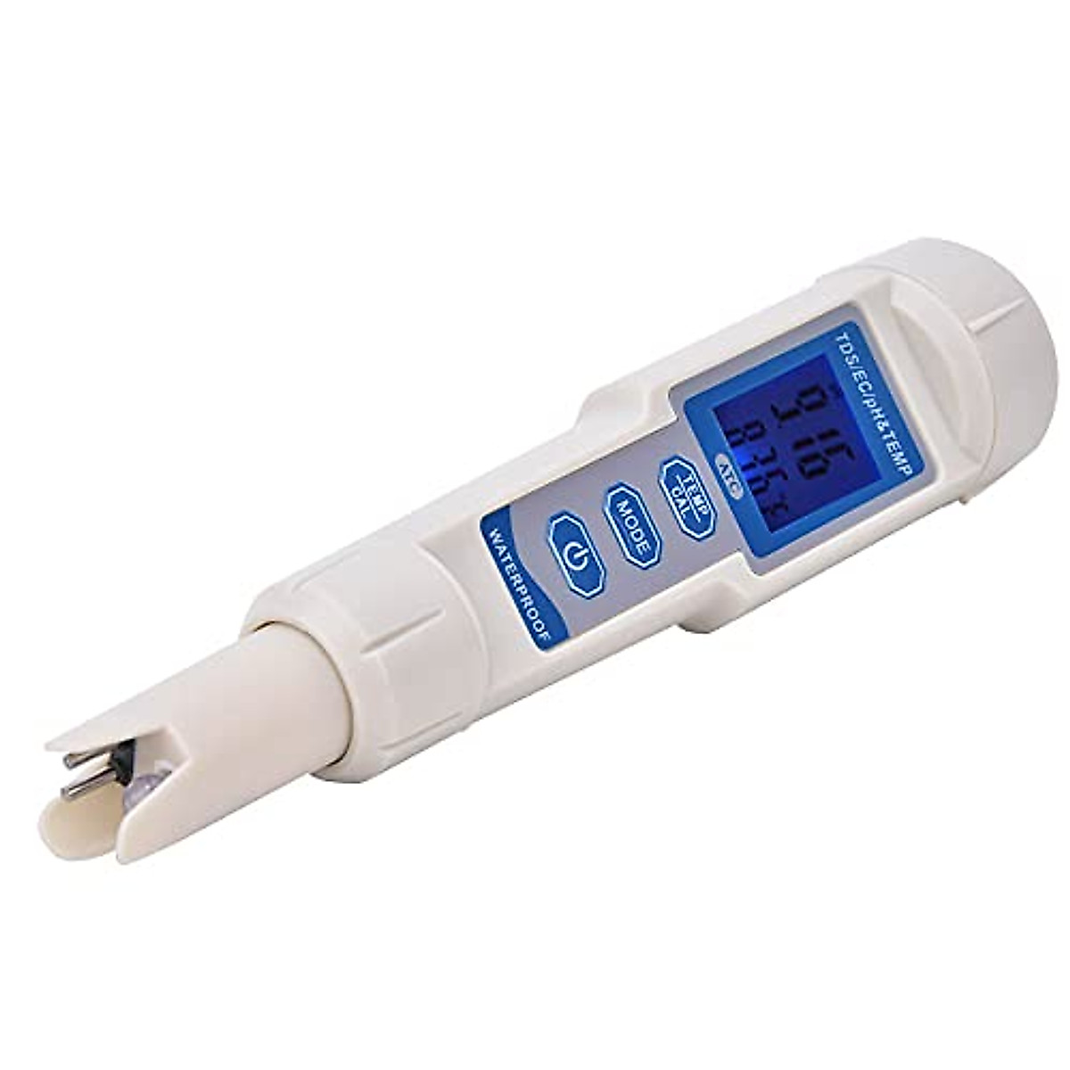 Oumefar Water Quality Tester 4in1 PH/EC/TDS/Temperature Water Quality Monitor for Food Processing Drinking Water Monitor