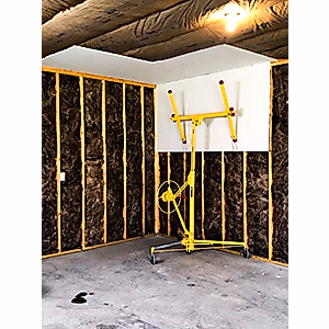 Telpro Inc. 138-2 Panellift Drywall Lift, Yellow