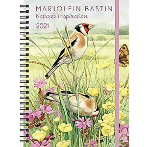 Marjolein Bastin Nature's Inspiration 2021 Monthly/Weekly Planner Calendar