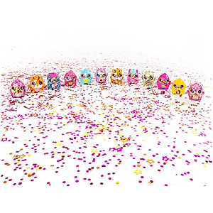 Hatchimals CollEGGtibles, Limmy Edish Glamfetti 12-Pack Egg Carton with 12 Exclusive