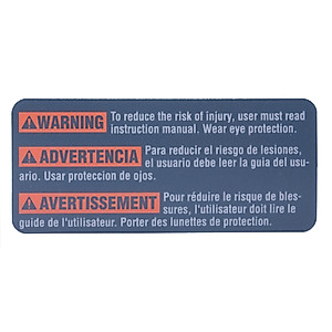 Bosch Parts 161111A077 Label