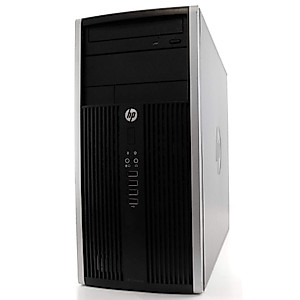 HP Desktop Computer 6300 Tower Intel Core i7 3770 3.4GHz 8GB DDR3 Ram 3T Hard Drive Windows 10 Professional (Renewed)
