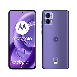 Motorola Edge 30 Neo Dual-Sim 128GB ROM + 8GB RAM (GSM only | No CDMA) Factory Unlocked 5G Smartphone (Very Peri) - International Version