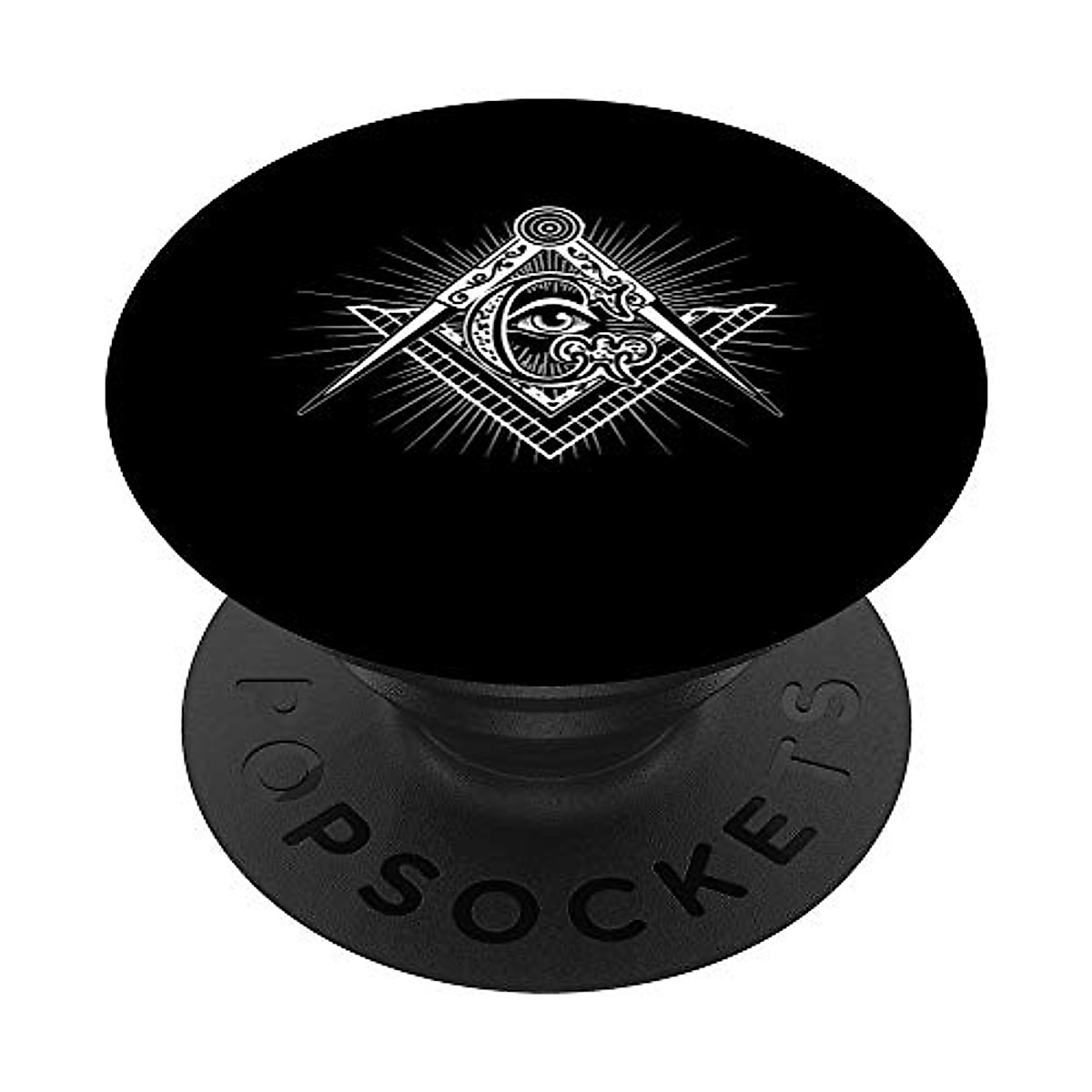 Illuminati All Seeing Eye Conspiracy Theory Gift PopSockets PopGrip: Swappable Grip for Phones & Tablets