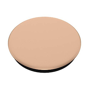Simple Solid Color Chic Nude Cream Beige Design PopSockets Swappable PopGrip
