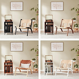 Soohow Braided Jute Woven Weave Seat Beige Modern Boho Living Room,Bedroom Reading Mid Century Accent, Set of 1, Paper Rope/Latte Beech Chair