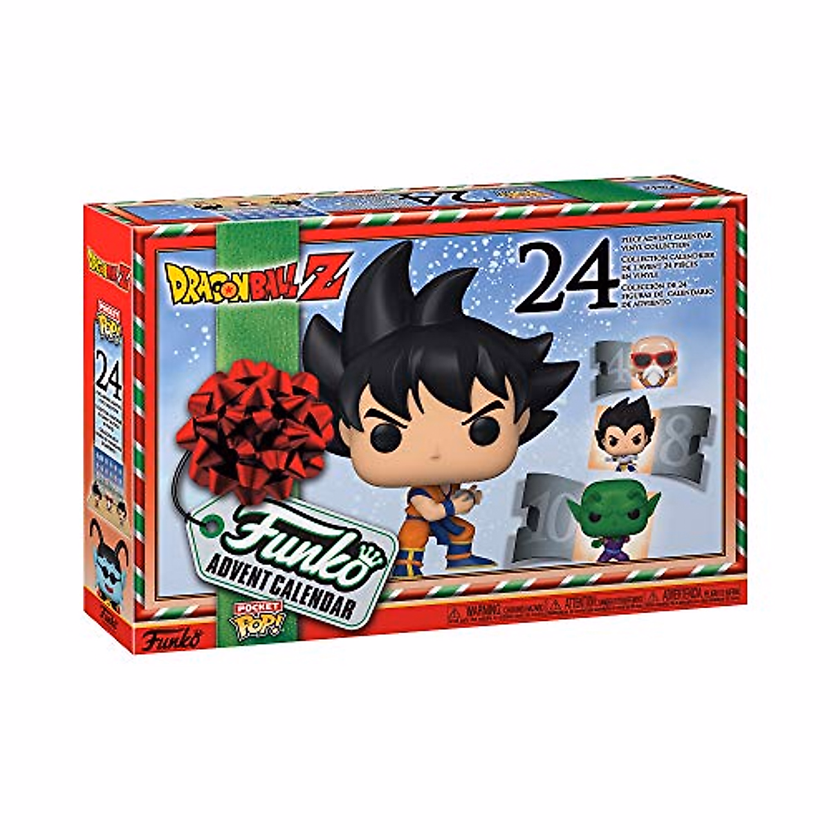 Funko Advent Calendar: Dragon Ball Z - Goku - 24 Days of Surprise - Collectible Vinyl Mini Figures - Mystery Box - Gift Idea - Holiday Xmas for Girls, Boys & Kids - Christmas Countdown