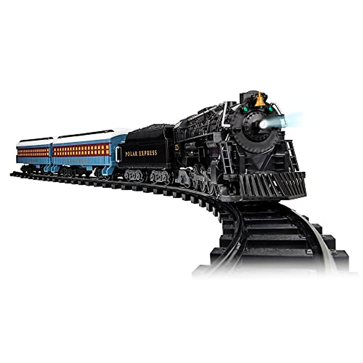 Lionel The Polar Express Ready-to-Play Set, Battery-Powered Berkshire-Style Model Train Set with Remote