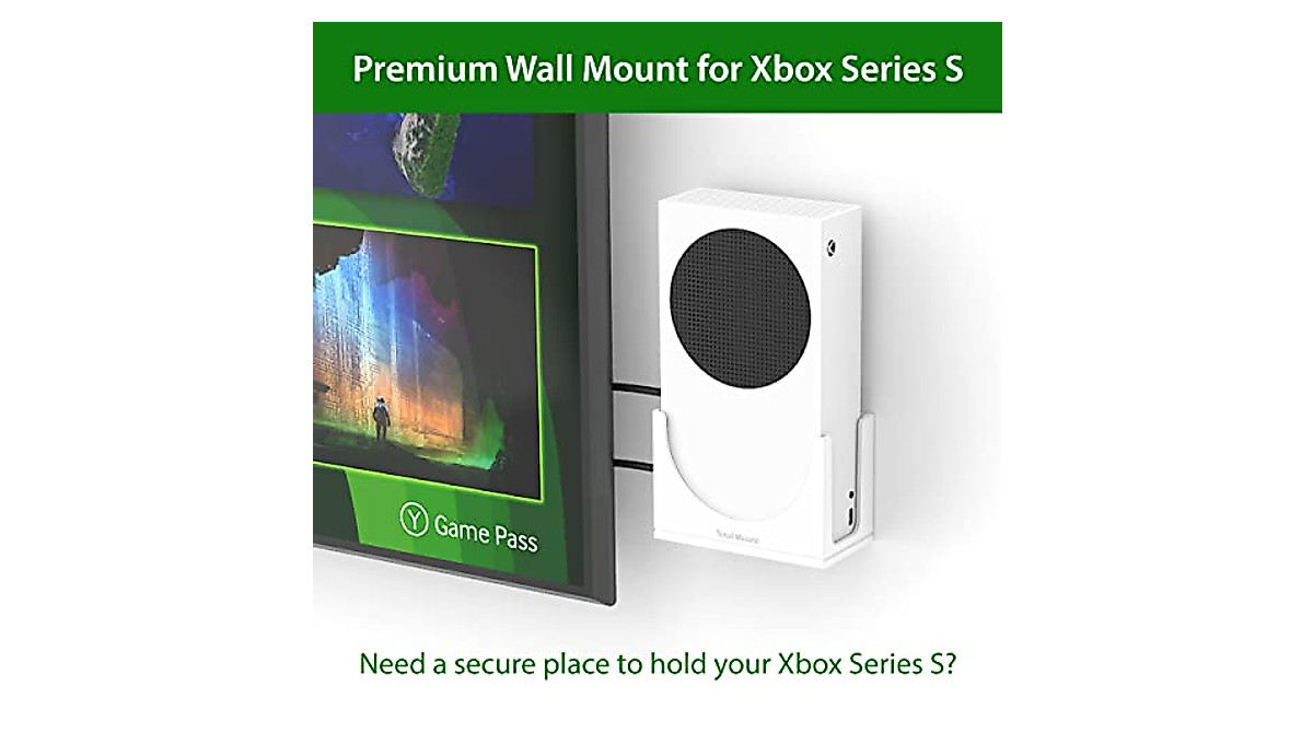TotalMount Xbox Series S Wall Mount – Easy Installation