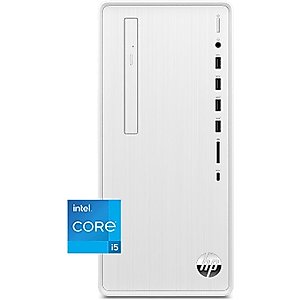 HP Pavilion Desktop TP01-3016 PC Intel Core i5-12400 2.50 GHz (up to 4.4 GHz) 12 GB DDR4-3200 RAM 256 GB PCIe NVMe TLC M.2 SSD Intel UHD Graphics 730 Windows 11(Renewed)