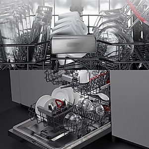 XHBTS 5 Pcs Stemware Saver Stemware Holder Dishwasher Wine Glass Protector Dishwasher Attachment 21cm 17cm 11.5cm