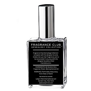 Fragrance Club Genealogy Collection Inspired by Aventus for Men, EDP 1.9 oz., Mens fragrance with Jasmine, Velvety Woods and Musk, A sensual scent that makes a great gift.