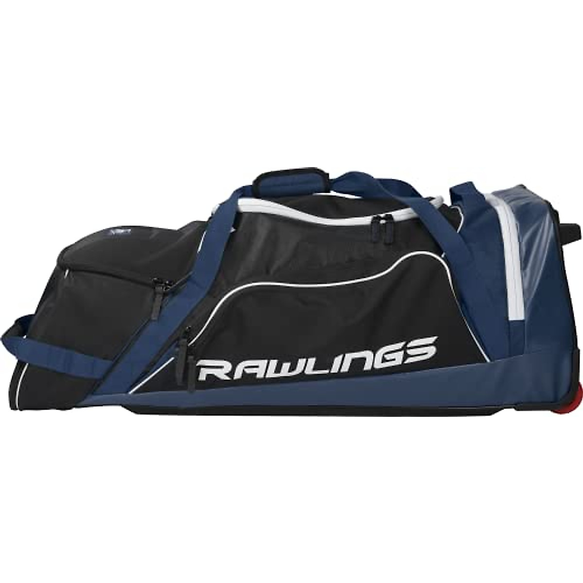 Rawlings | R1502 Wheeled Catcher's Bag | Baseball/Softball | Navy