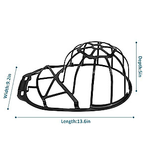 Eguink Upgraded Hat washer for Washing machine,Baseball Hat Washer.Hat Cage for Washer, It can Keep Hats In Shape.