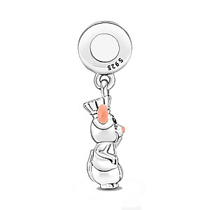 Ouroyea Rat Remy Dangle Charm 925 Sterling Silver Pendant,Jewelry Beads Gifts for Women Bracelet&Necklace 119