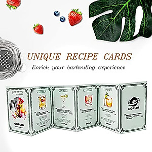 3-Tier Bar Glass Rimmer, Margarita Salter Bar Accessories with Cocktail Recipe Card for Bloody Mary and Gimlets, Black