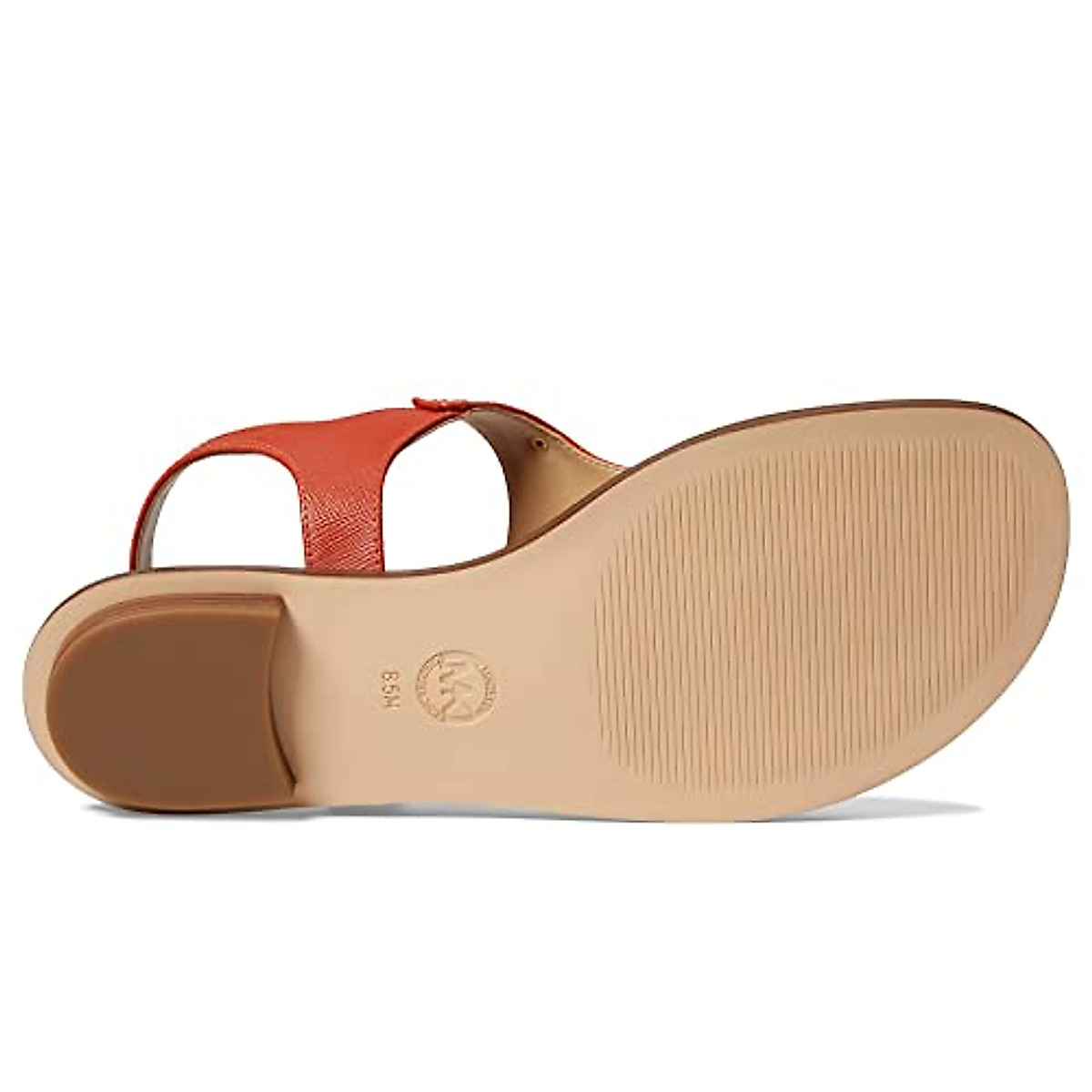 Michael Kors MK Plate Thong Deep Orange 7.5 M