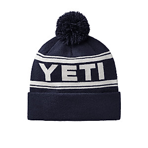 YETI Retro Knit Hat, Gray/Black