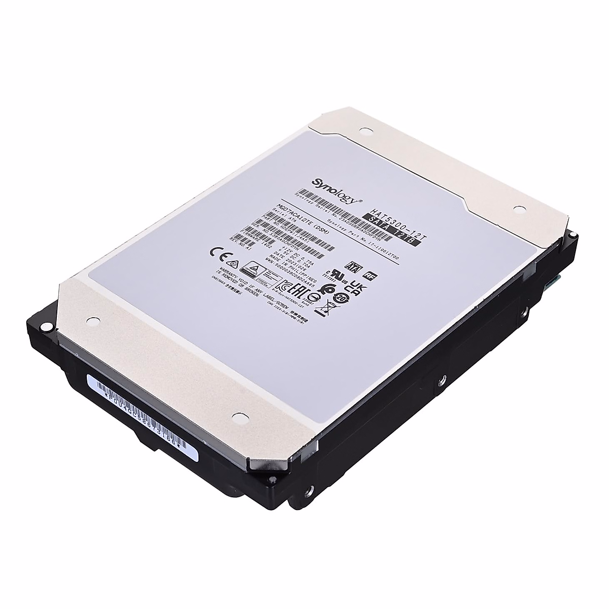 Synology HAT5300-12T 12 TB Hard Drive - 3.5" Internal - SATA (SATA/600)