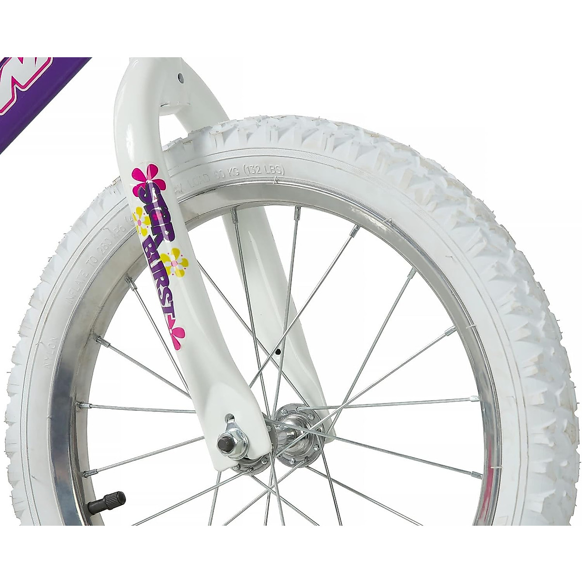 Dynacraft Magna Star Burst 16" Children's Bike - Colorful Design, Sturdy Build, Easy Assembly - Ideal for Young Riders Learning to Ride