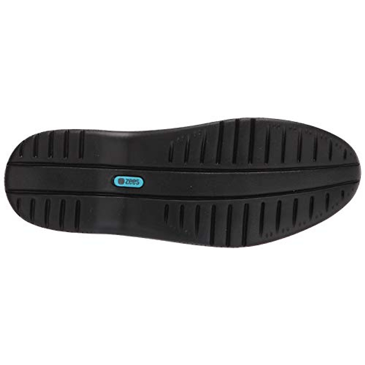 BZees womens Axis footwear, Black Leopard Print Fabric, 8.5 US