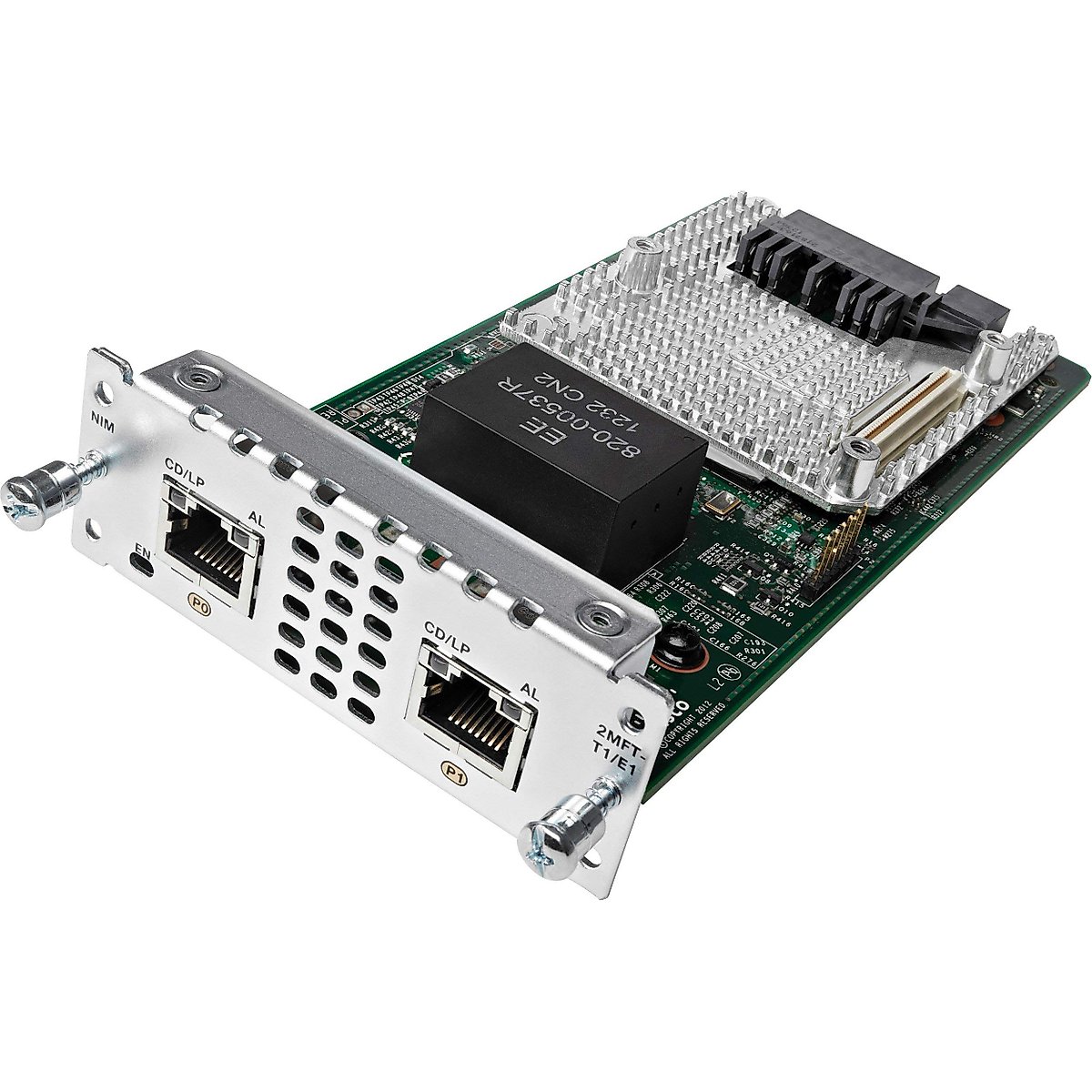 Cisco NIM-2MFT-T1/E1= Fourth-Generation Multi-Flex Trunk Voice/Clear-Channel Data T1/E1 - Expansion Module (Renewed)