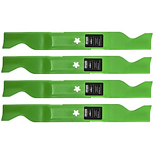 8TEN LawnRAZOR Mower Blade for AYP Husqvarna 561739 403107 405380 532405380 46 inch Deck (Medium Lift) 4 Pack