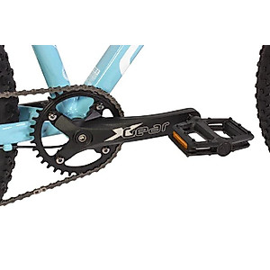 Eastern Bikes Ladies Alpaka Mountain Bike with 27.5" Wheel/Tire in 3 Frame Sizes for a (Medium - 17" Frame, Blue)