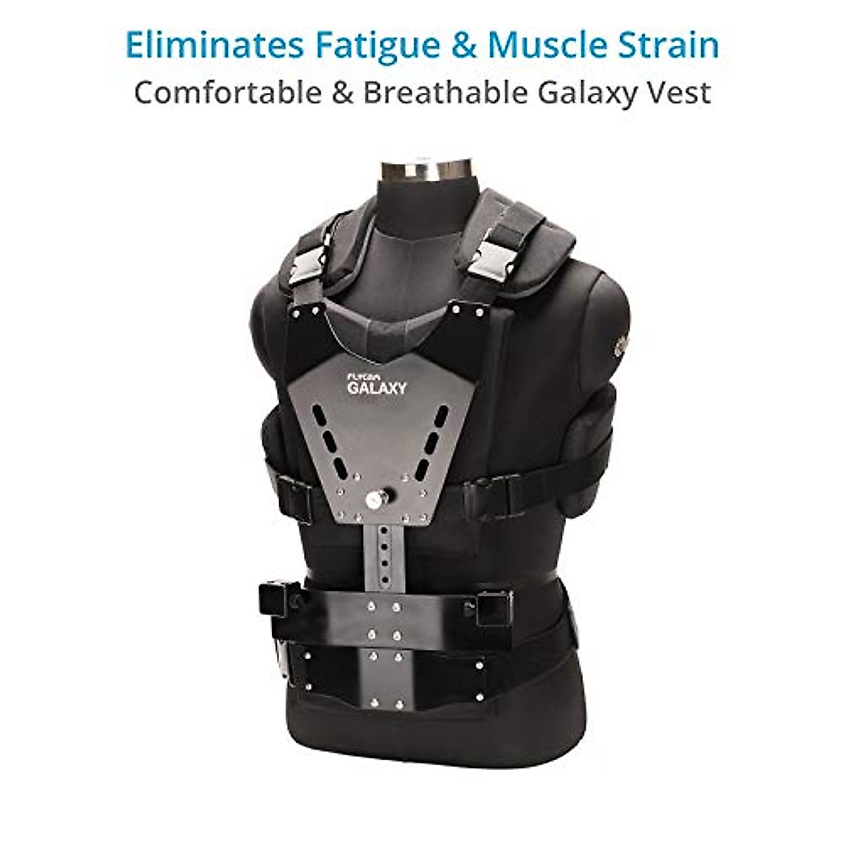 Flycam Galaxy Arm & Vest w Redking Video Camera Stabilizer System. Payload up to 7kg/15.4lb. (FLCM-GLXY-RK)