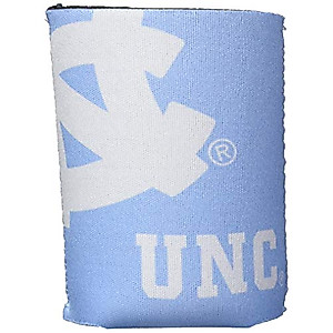 Logo Brands NCAA North Carolina Tar Heels Flat Coozie, One Size, Team Color