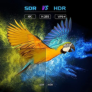 Sofobod A95XF4 Smart Android 11.0 TV Box 4GB RAM 32GB ROM Amlogic S905X4 Quad core ARM Cortex-A55 CPU Ultra HD 4K HDR H.265 Decoding with Dual Band 2.4GHz/5GHz WiFi BT 4.1 USB 3.0