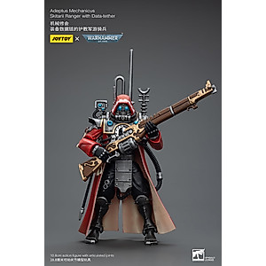JoyToy Warhammer 40K: Adeptus Mechanicus Skitarii Ranger with Data-tether 1:18 Scale Action Figure