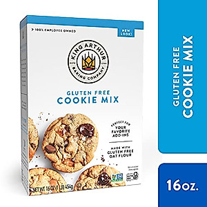 King Arthur Baking Company, Cookie Mix, Gluten-Free Oat Flour, 16 Oz, 1 Count