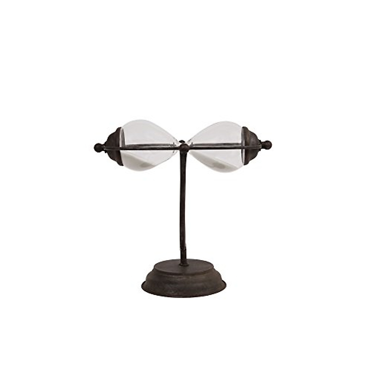 Decorative Metal & Glass Thirty Minute Hourglass