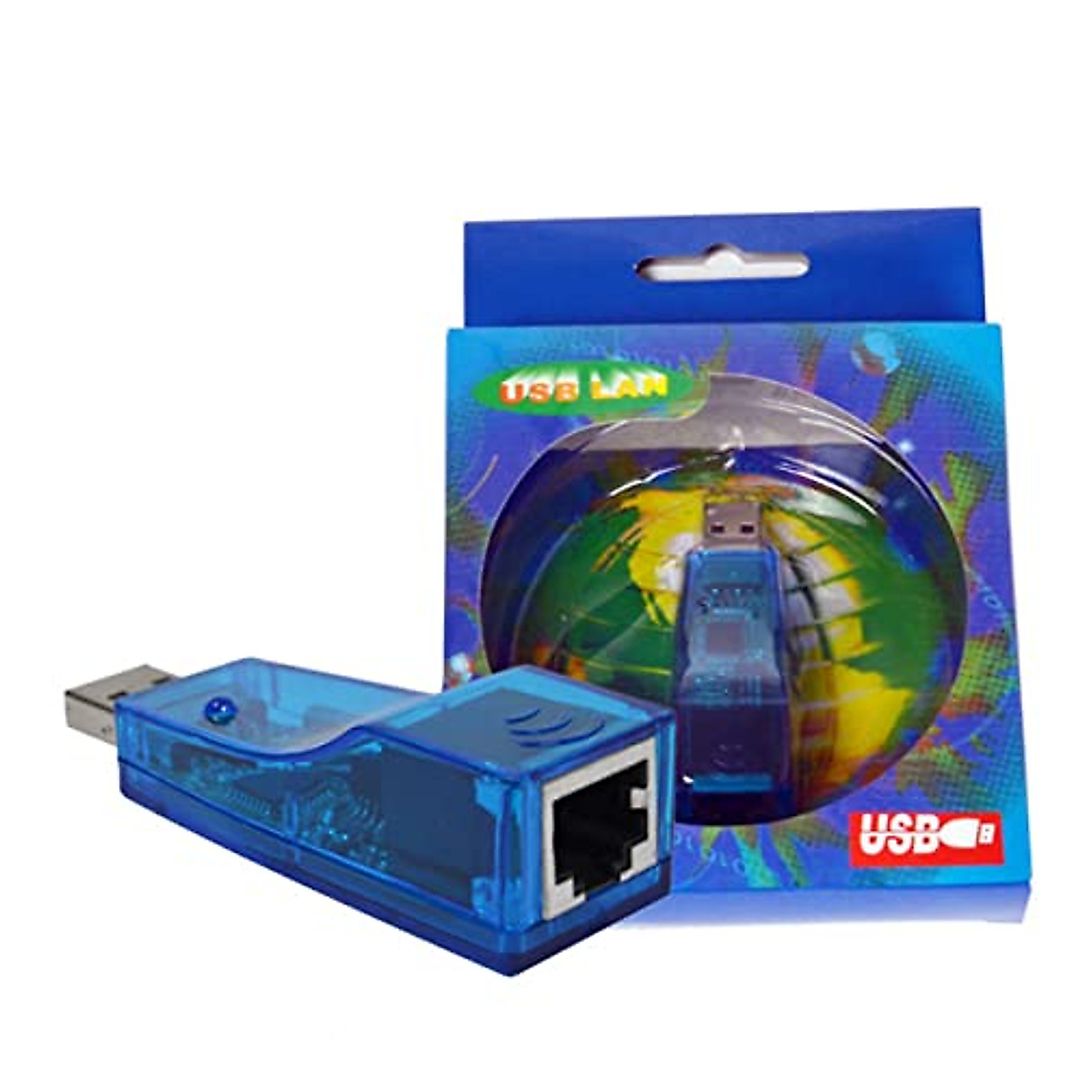 SOLUSTRE 3pcs universal adapter USB adaptor 10/100 ethernet USB lan USB ethernet adapter USB adpter chip computer